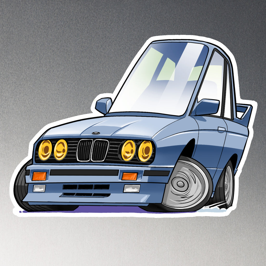 BMW E30 Magnet – Auto Tooned